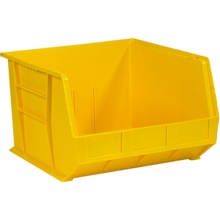 18 x 16 1/2 x 11" Yellow Plastic Stack & Hang Bin Boxes | Brandt Box